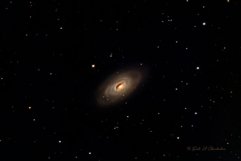 M64 Blackeye Galaxy : Chamberlain Observatory