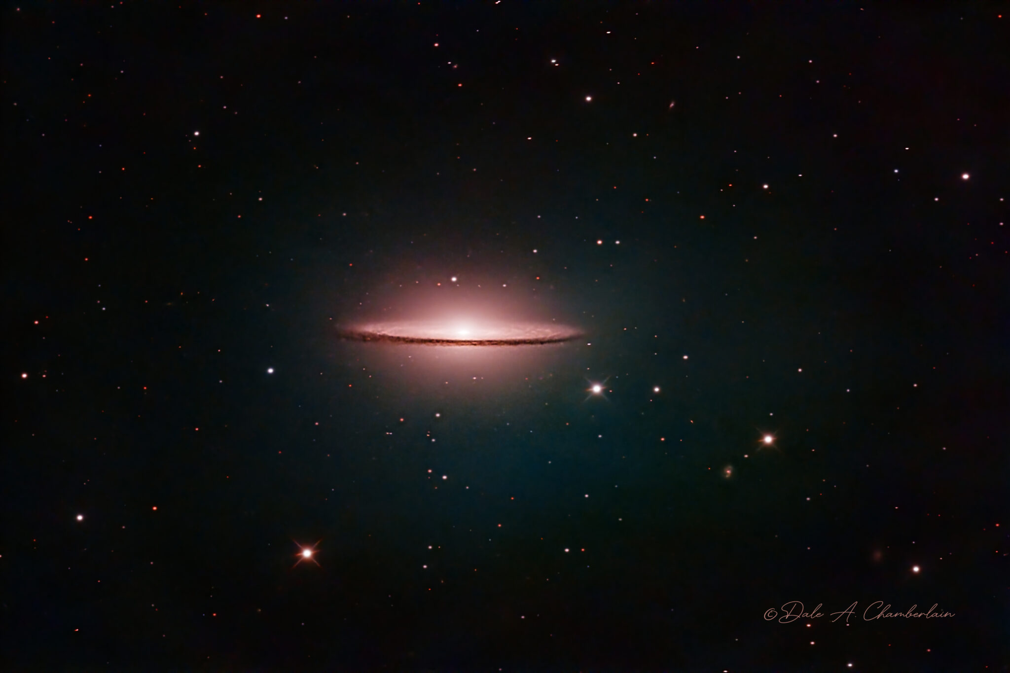 M104 The Sombrero Galaxy : Chamberlain Observatory